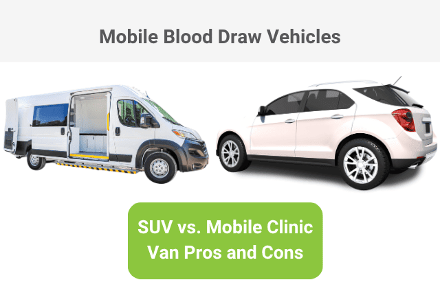Mobile Blood Draw Vehicles: SUV vs. Van Pros and Cons